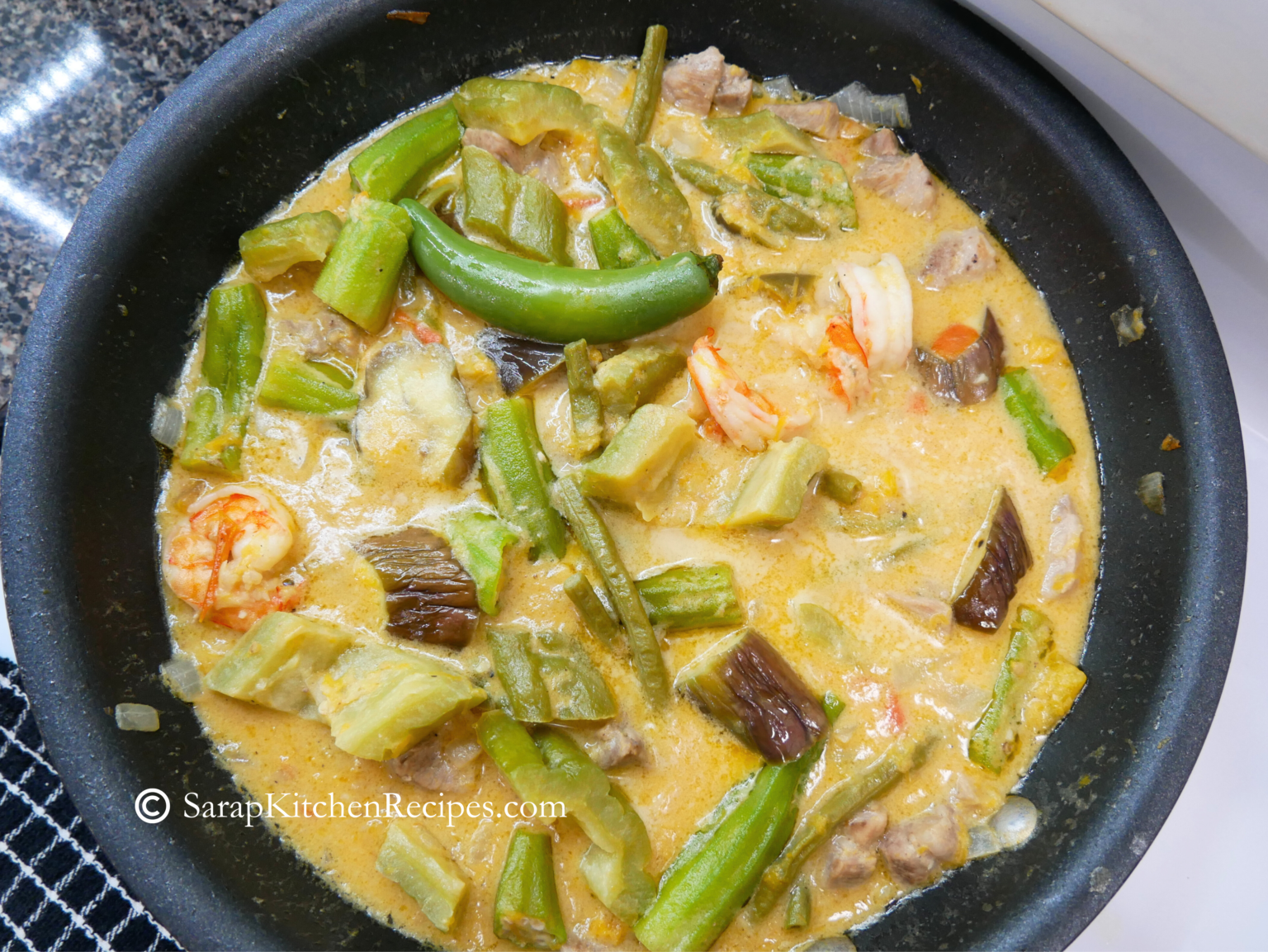 Ginataang Gulay (Vegetables in Coconut Milk)