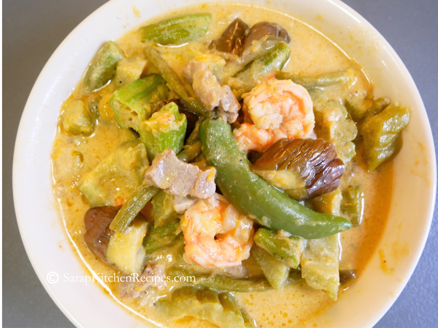 Ginataang Gulay (Vegetables in Coconut Milk)