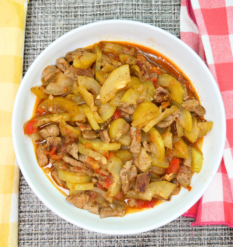 Ginisang Upo with Pork