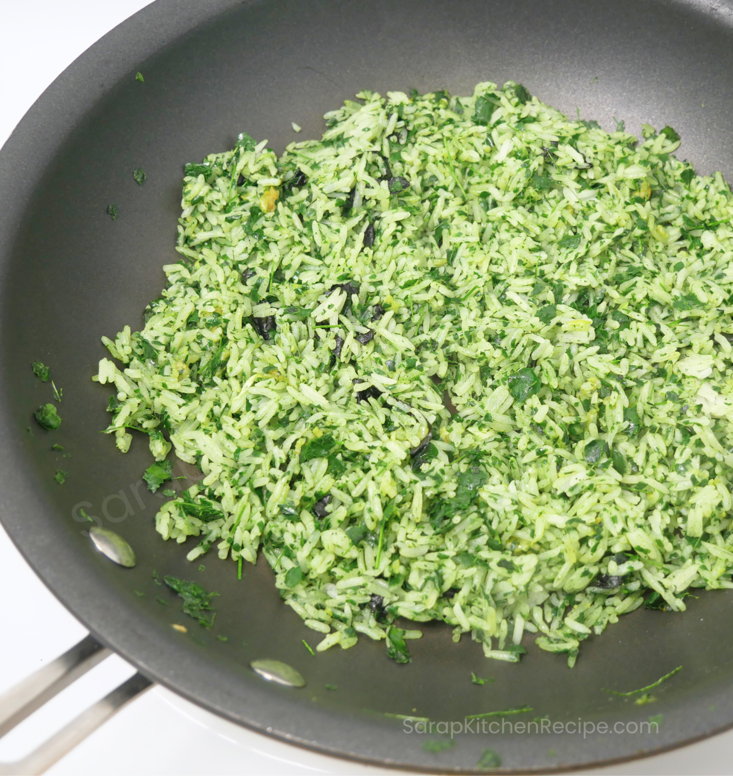 Moringa Fried Rice (Sinangag na may Malunggay)